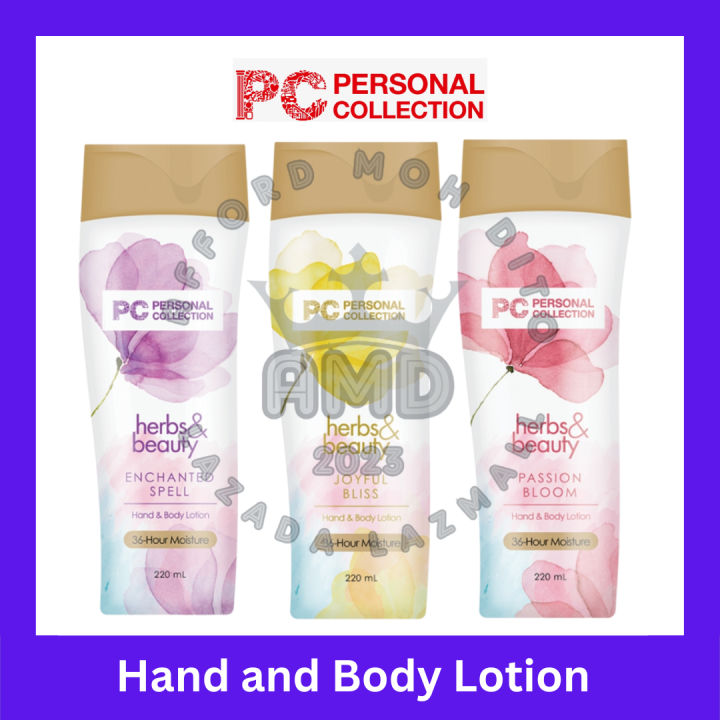 Personal Collection Herbs & Beauty Lotion 220 ml | Lazada PH