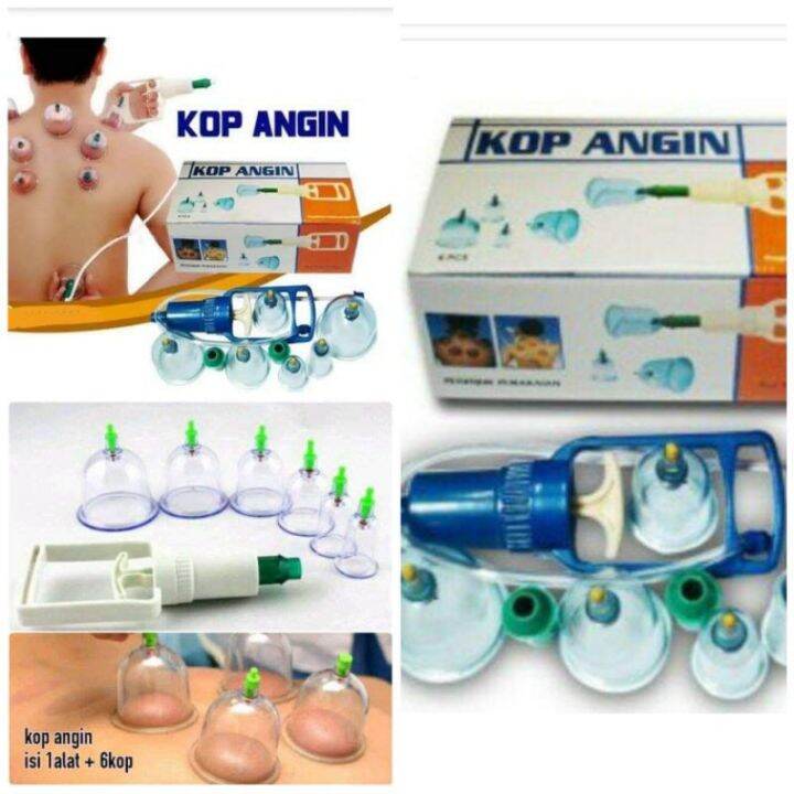 KOP ANGIN LENGKAP ISI 6 CUP ALAT BEKAM UNTUK MENGOBATI MASUK ANGIN DAN KESEHATAN BADAN -METRO ...