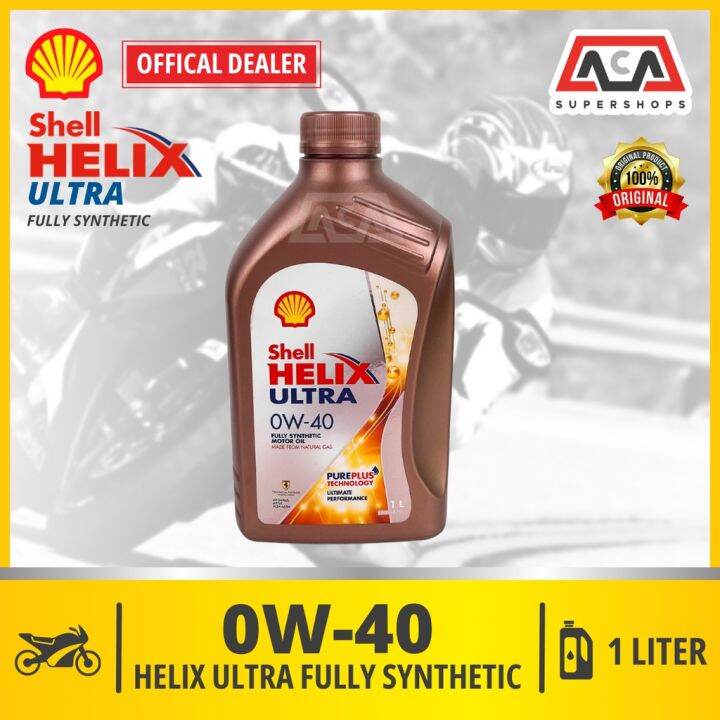 SHELL HELIX ULTRA 0W-40 FULLY SYNTHETIC MOTOR OIL | Lazada PH