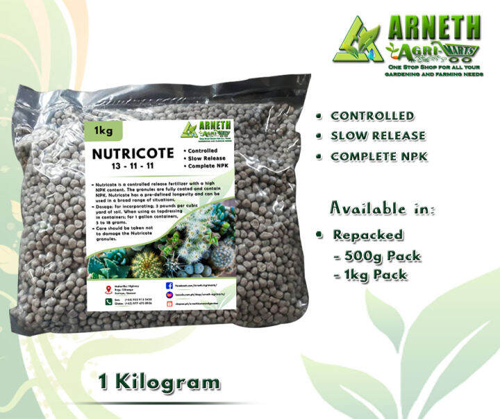 NUTRICOTE (WITH TRACE ELEMENTS) 1KG SLOW AND CONTROLLED RELEASE TYPE ...