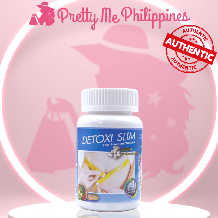 Original Detoxi Slim Diet Capsules with QR Code | Lazada PH