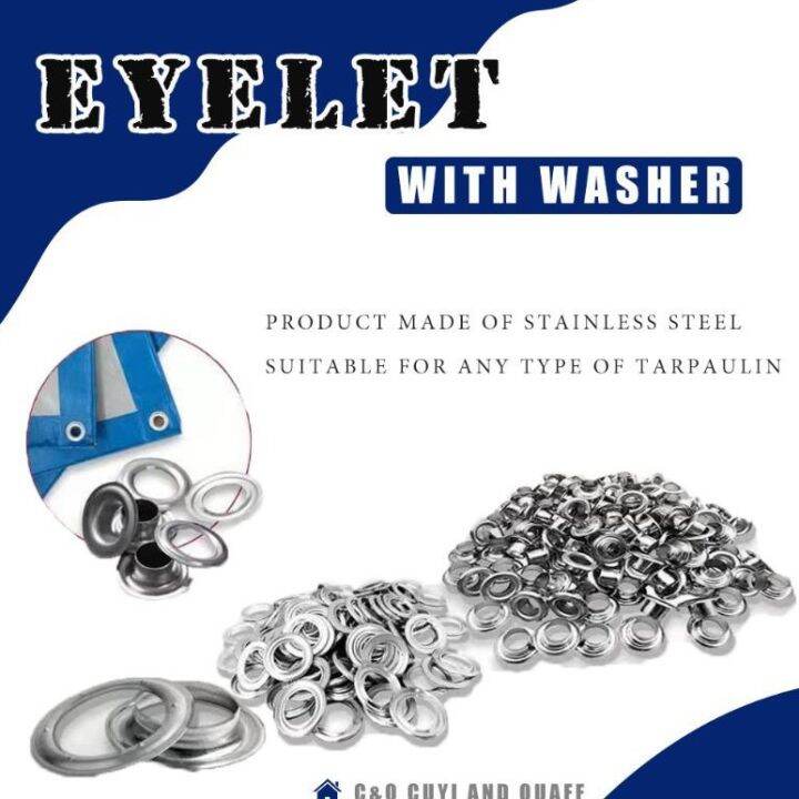immediate shipping EYELET 10MM - SINGLE WWASHER 1000PCS PER PACK FOR ...