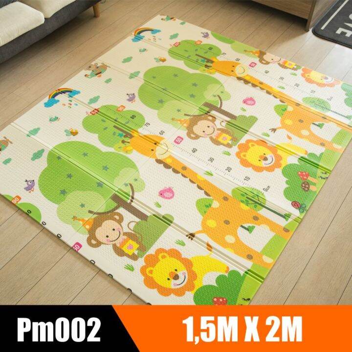 Playmat Bayi Karpet Lipat Korea Tikar bayi Double Side Besar matras ...