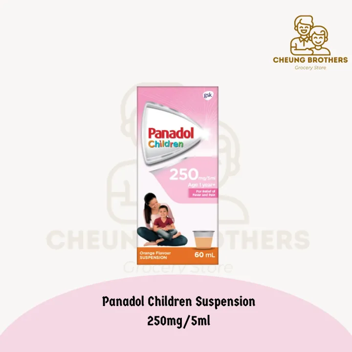 Panadol Children Suspension 250mg/5ml | Lazada