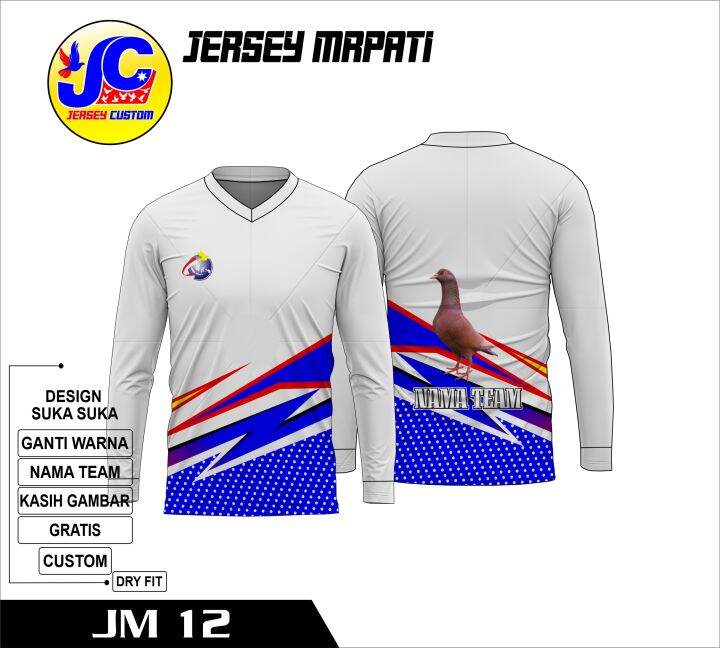 Jersey merpati 12 | Lazada Indonesia