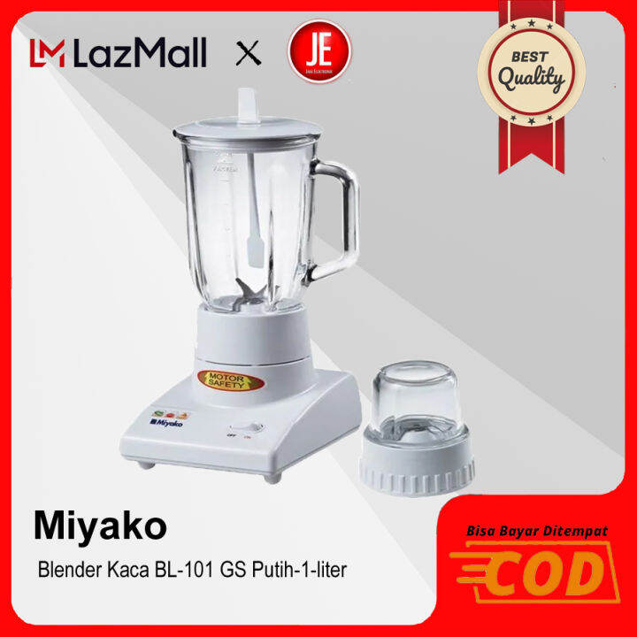 MIYAKO Blender Kaca BL-101 GS Putih | Lazada Indonesia