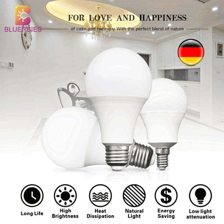 LED E27 Bulb 9W Energetic Bulb 1200LM White Warm Tri-Color 4000K ...