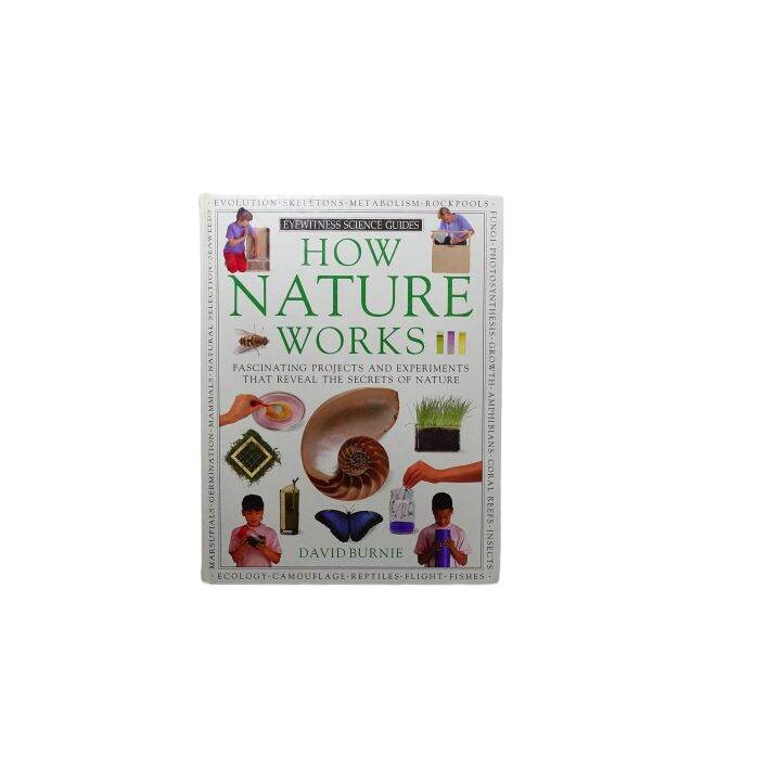 Eyewitness science guides: how nature works by David Burnie hardcover ...