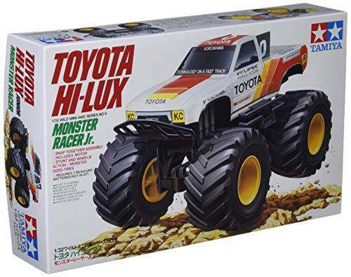 TAMIYA Tamiya Wild Mini 4WD Series No.09 Hilux Monster Racer Jr. โมเดล ...