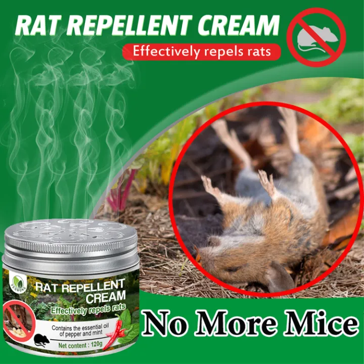 Powerful Non-toxic Mouse Repeller Rat Repellent Deratization Cream ...