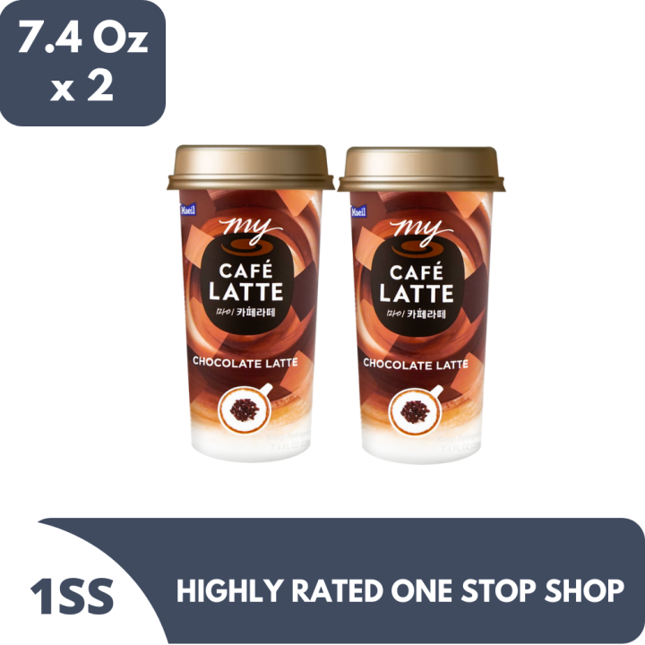 Maeil My Cafe Latte Chocolate Latte 7.4 Oz x 2 | Lazada PH