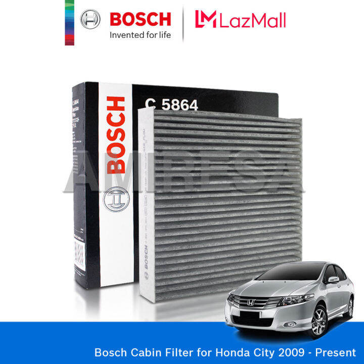 BOSCH CABIN FILTER FOR HONDA CITY 2009-PRESENT (C-5864) | Lazada PH