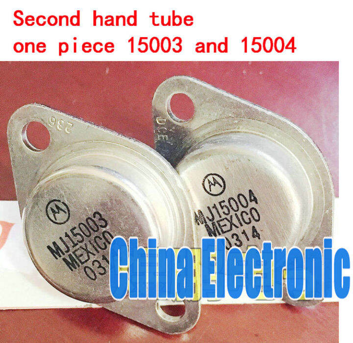 One Pair Second Hand MJ15003 MJ15004 Gold-sealed Transistor | Lazada PH