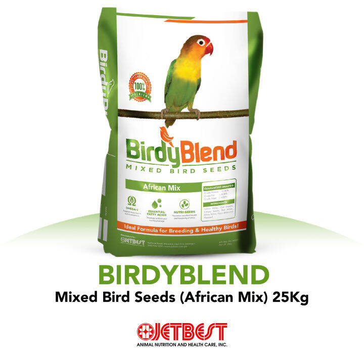 BirdyBlend African Mix 25kg | Lazada PH