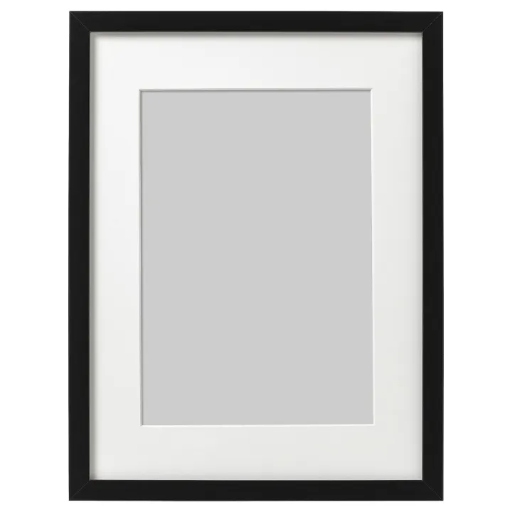 สอบถามสต๊อคก่อนสั่งซื้อนะคะ!!! IKEA RIBBA ริบบ้า กรอบรูป, ดำ30x40 ซม. ...