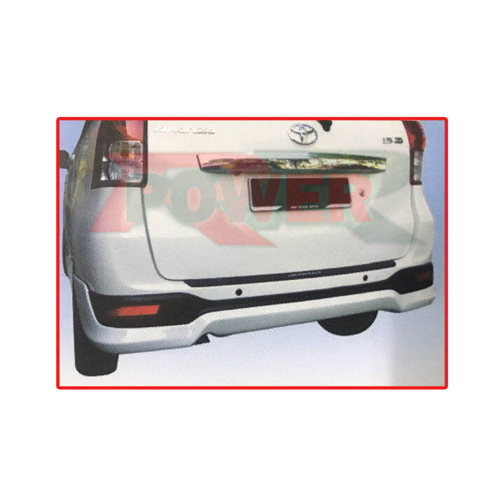 Toyota Avanza Second Generation (2012) G-SPEC OEM Style Rear Back ...
