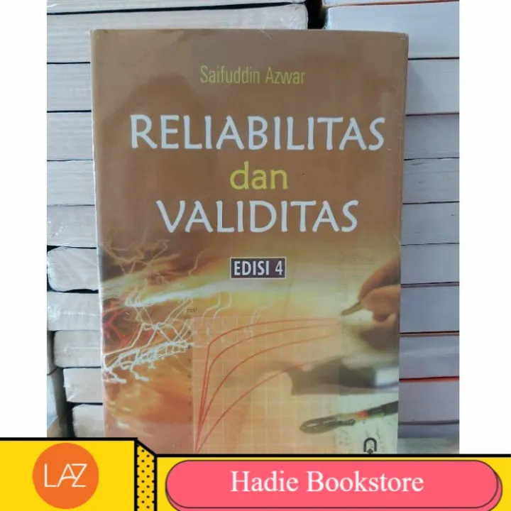 RELIABILITAS DAN VALIDITAS BY SAIFUDIN AZWAR | Lazada Indonesia