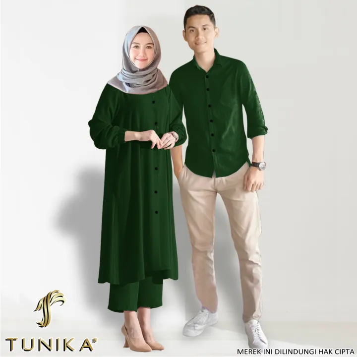 Hijaa - Baju Couple Pasangan - Baju Pasangan - Baju Dress Wanita - CP ...