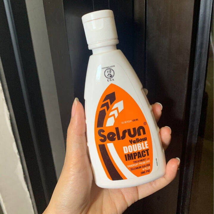 SELSUN YELLOW OREN SHAMPO ANTI KETOMBE PENGHILANG GATAL RAMBUT DAN ...