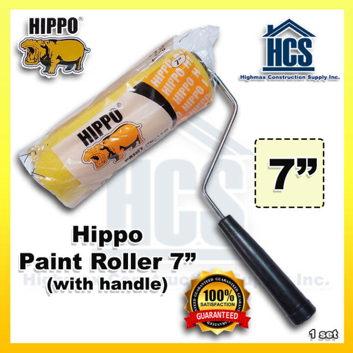 Hippo Paint Roller 7" (with handle) | Lazada PH