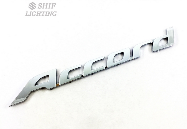 Accord Letter Logo Car Auto Trunk Emblem Badge Sticker Decal For Honda ...