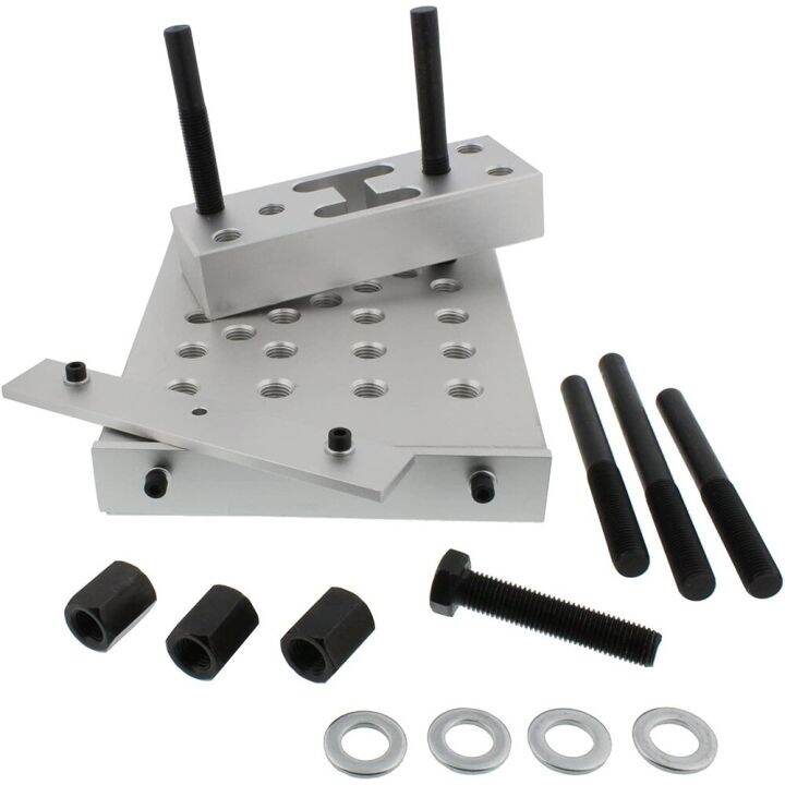 30 Ton Universal Drill Press Support Block Plate Tool Set Kit Bearing ...