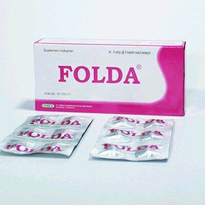 FOLDA TAB 30S MEMELIHARA KESEHATAN PADA WANITA HAMIL | Lazada Indonesia