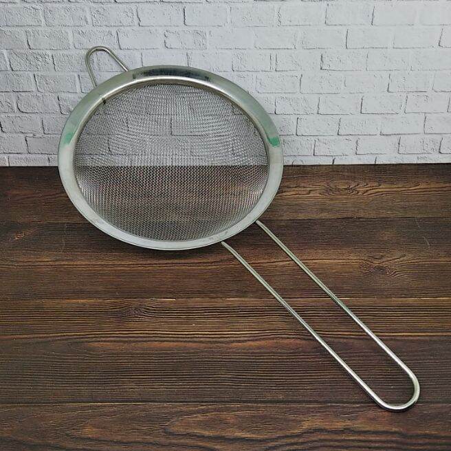 SARINGAN MINYAK 20 CM SARINGAN STAINLESS | Lazada Indonesia