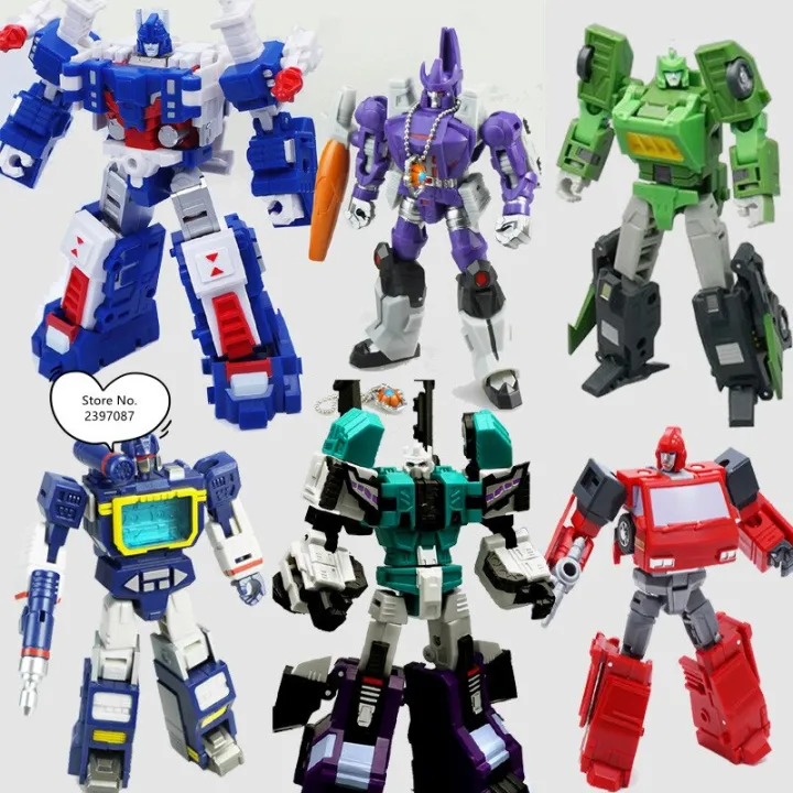 Transformation Cyclonus Predaking Wavesound รถพยาบาล Sixshot Bruticus ...