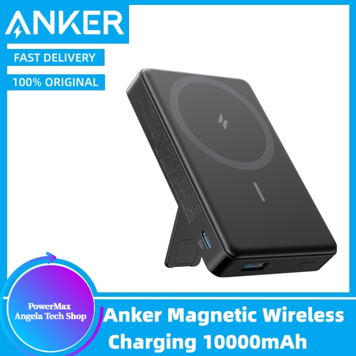 Anker A1652 Magnetic Wireless Charging 10000mAh Magsafe Powerbank with USB-C Cable, Only ...