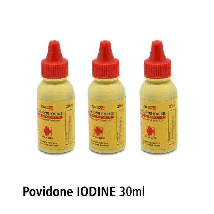 Povidone Iodine Onemed 30ml - Obat Merah Antiseptic | Lazada Indonesia