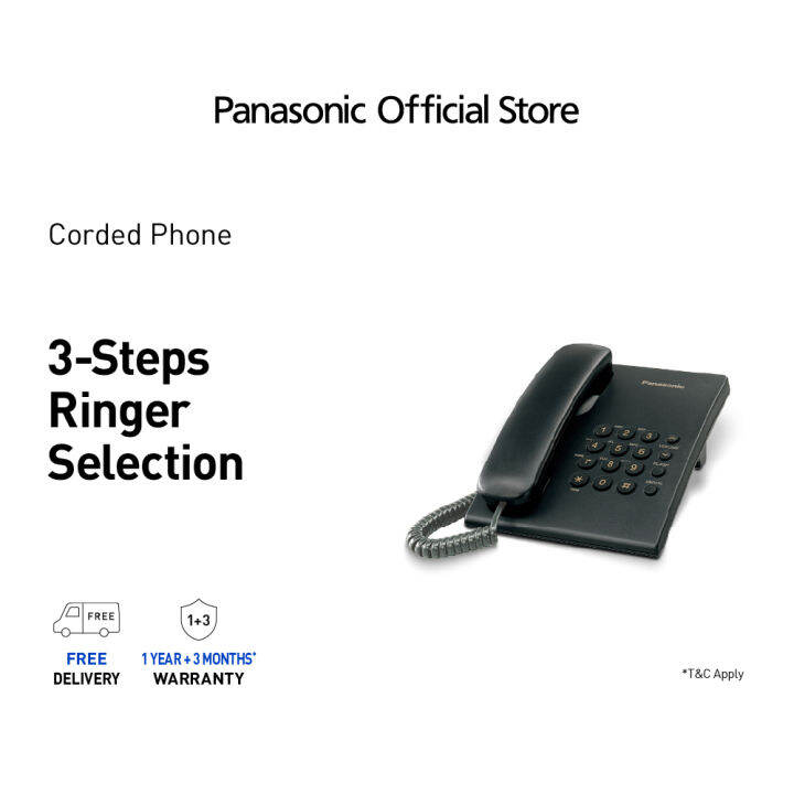 Panasonic KX-TS500MXB Telephone | Lazada Singapore