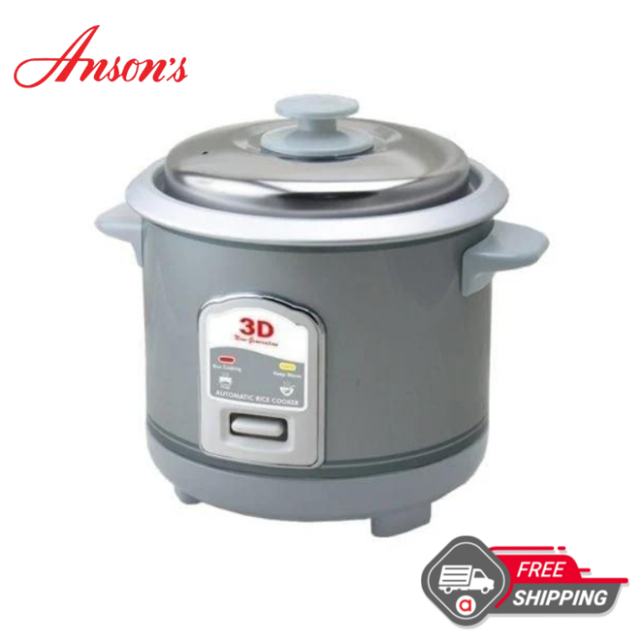 3D RC-3C 3 cups Rice Cooker - Free Shipping | Lazada PH
