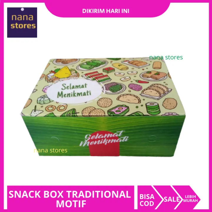 Snack Box, Dus Snack, Dus Kue Basah, Dus Makanan, dus snack, dus kue ...