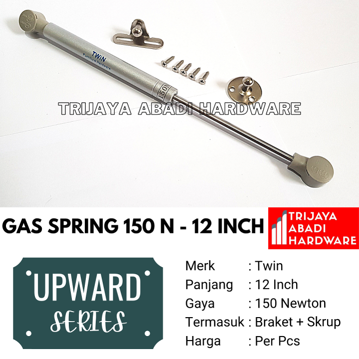 Gas Spring 150N - 12inch Hidrolik Pintu Kabinet Twin | Lazada Indonesia