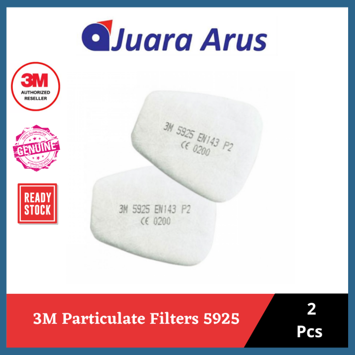 3M Particulate Filters 5925 (1 Pair) Ready Stock | Lazada