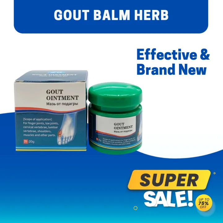 Metro Promo Mnl Original COD Latest Gout Balm Herb Treatment Joint Bone ...