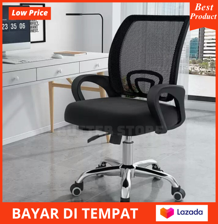 BTR - Kursi Kantor Mengangkat Kursi Kantor Kursi Mesh Dekompresi Nyaman Kursi Putar Ergonomis ...