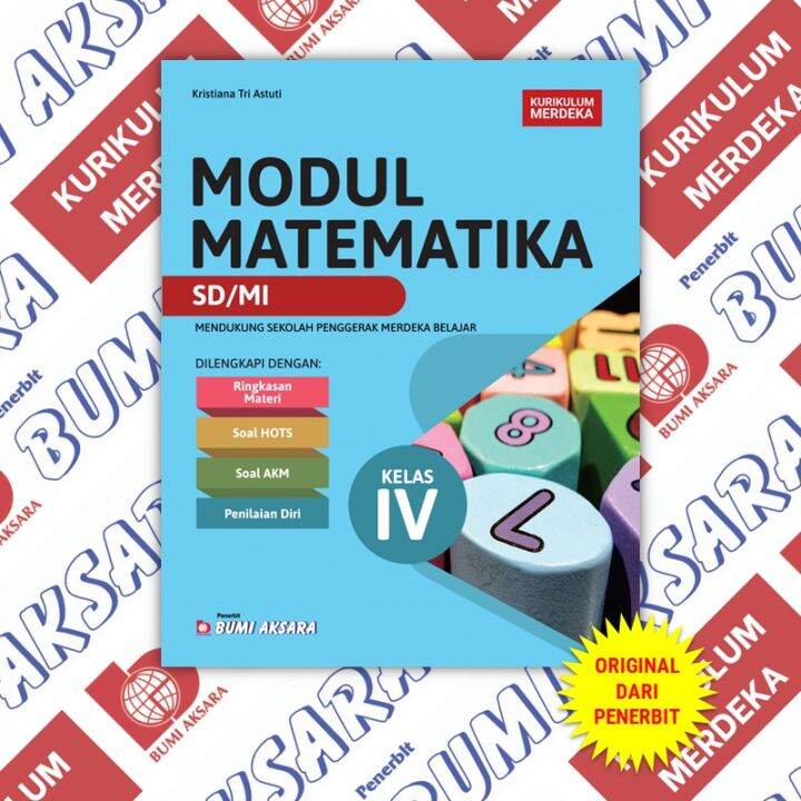 Modul Matematika Kelas IV SD MI Kurikulum Merdeka Bumi Aksara | Lazada ...