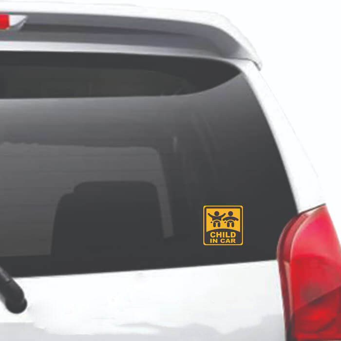 Stiker Mobil Anak didalam Mobil Child in Car - Decal Sticker | Lazada ...