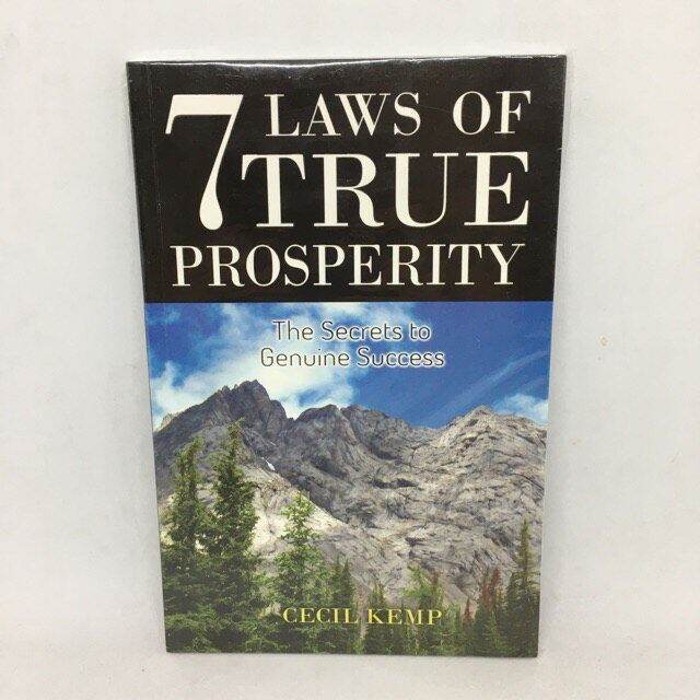7 LAWS OF TRUE PROSPERITY by Cecil Kemp - Acts 29 Publishing | Lazada PH