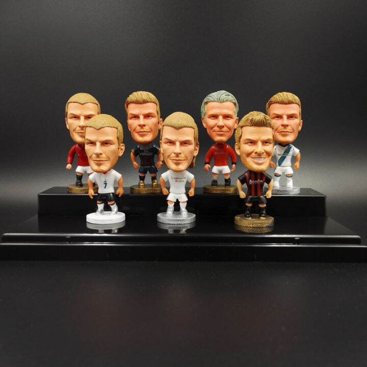 David Beckham Mini Action Figures David Beckham football club career ...