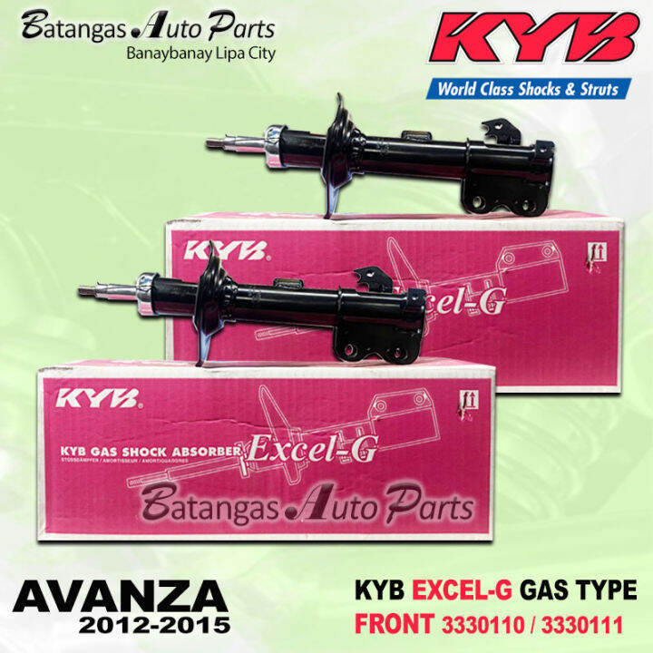 KYB FRONT SHOCK ABSORBER TOYOTA AVANZA 2012-2015 1PAIR MADE IN MALAYSIA ...