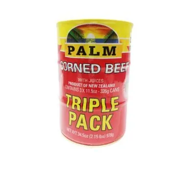 Palm Triple Pack Corned Beef 326g per canfood snack | Lazada PH