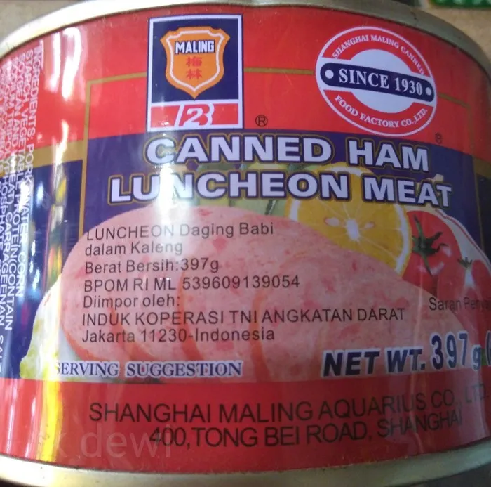 Daging maling HAM TTS premium 397g byDZ | Lazada Indonesia