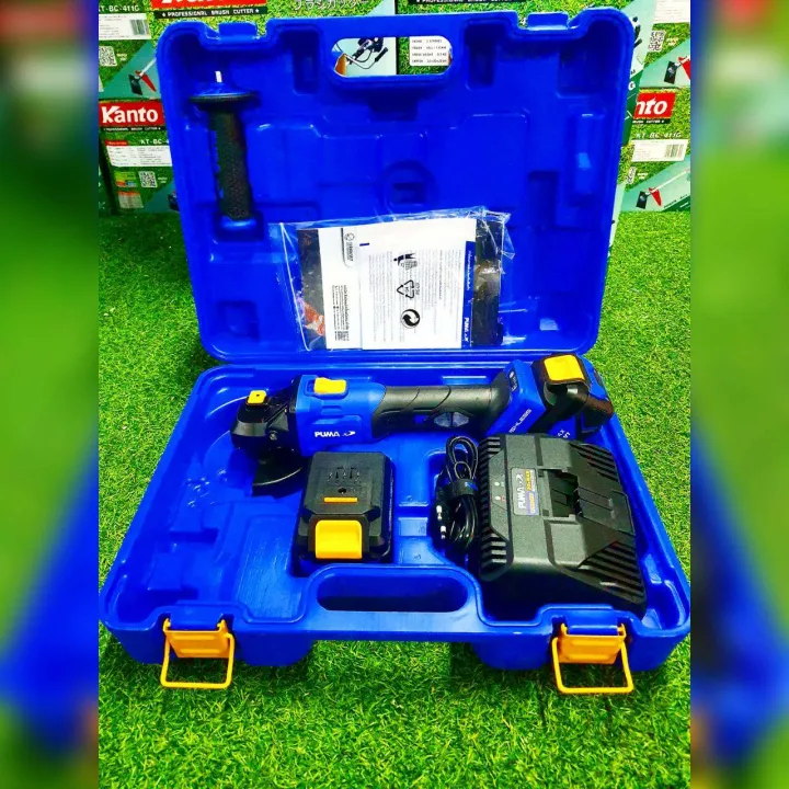 PUMA เครื่องมือช่าง เครื่องเจียร์ไร้สาย รุ่น PM-490BL 20V 4นิ้ว แกน10M ... PUMA เครื่องมือช่าง เครื่องเจียร์ไร้สาย รุ่น PM-490BL 20V 4นิ้ว แกน10M ...