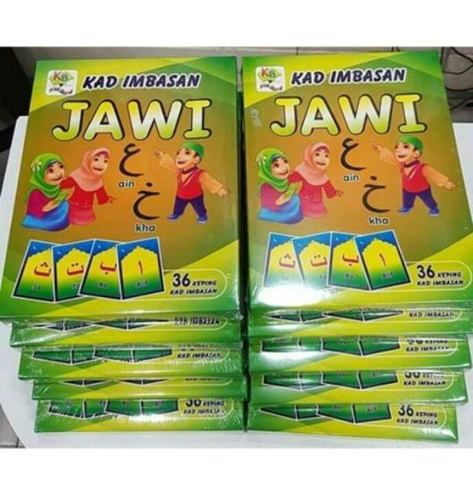 Kad Imbasan Jawi Hot Seller | Lazada