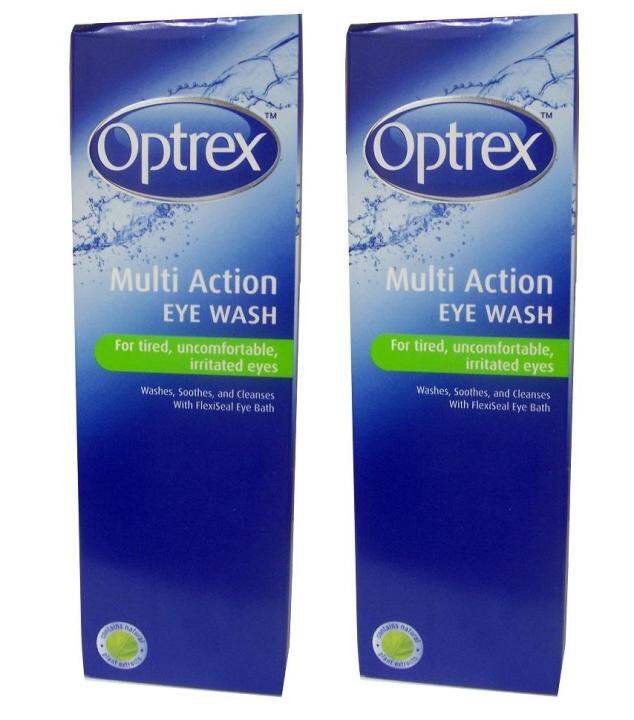 Optrex Multi Action Eye Wash 300ml x2 (Twin Pack) | Lazada