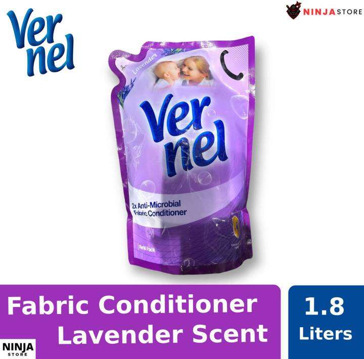 Vernel Fabric Conditioner Lavender Refill Pack, 1.8 Liters | Lazada PH