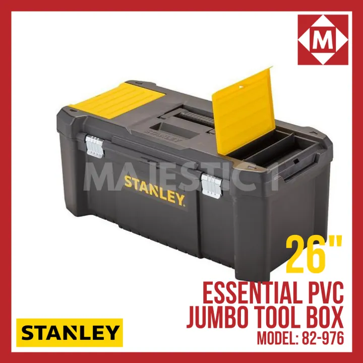 Stanley Essential PVC Jumbo 26" Tool Box 82-976 | Lazada PH